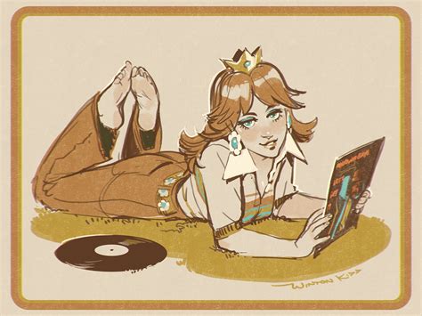 Princess Daisy Mario Drawn By Winton Kidd Danbooru
