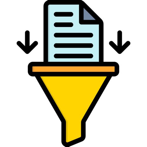 Filtering Generic Color Lineal Color Icon