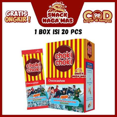 Jual Choki Choki Coklat Pasta [1 Box Isi 20] Shopee Indonesia