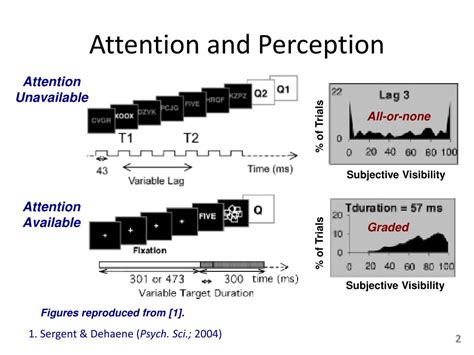 Ppt Attention And All Or None Conscious Perception Powerpoint
