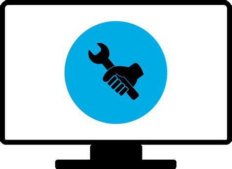 Computer Service Vector Icon Free Download SVG And PNG