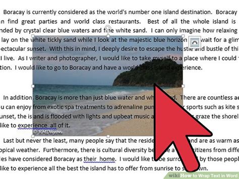 How To Wrap Text In Word Steps With Pictures WikiHow