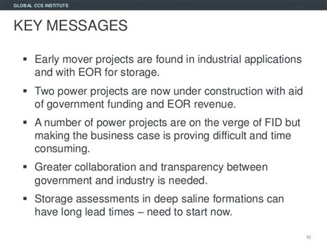 Ccs Projects Under Development Internationally Presentation By Brad