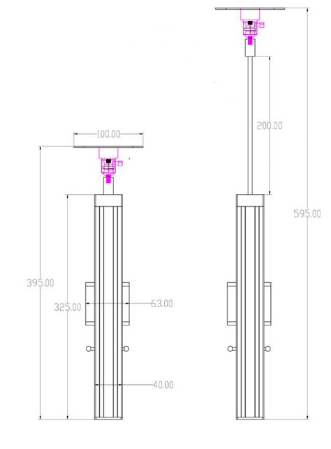 Four Axis Aircraft Debugging Stand Drone Parameter Adjustment Platform