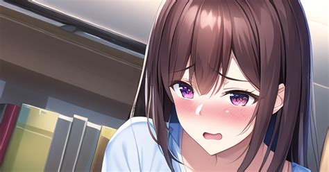 オリジナル あ～ん コンタクトレンズが落ちちゃったぁ～ まんぷくガールのイラスト Pixiv