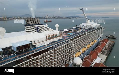 Georgetown Malaysia September 20 2022 The Swettenham Cruise Ship Georgetown Malaysia September 20 2022 The Swettenham Cruise Ship