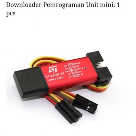 Jual St Link V2 St Link Stm8 Stm32 Downloader Emulator Program Shopee
