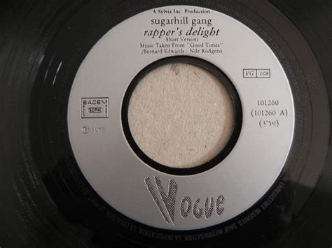 Single Hip Hop Rap Sugarhill Gang 1979 Rapper`s Delight Kaufen Auf