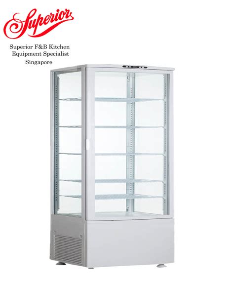 Table Top 4 Way Glass Chiller Display Superior Kitchen Equipment