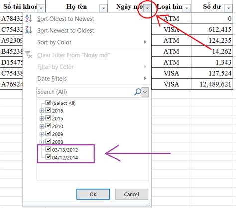 Hướng Dẫn Cách Xử Lý Lỗi Dữ Liệu Ngày Tháng Trong Excel