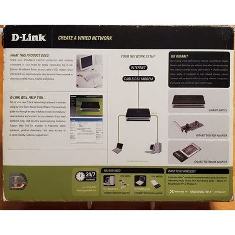 D Link Networking Dlink Ethernet Broadband Router Poshmark