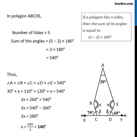 Ex 3 1 6 Find The Angle Measure X In The Figures Class 8