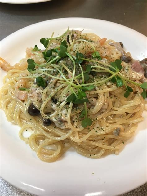 海鮮クリームパスタ By マロンママすみ 【クックパッド】 簡単おいしいみんなのレシピが396万品