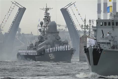 28艘俄國軍艦 穿越北海道宗谷海峽 世界民報