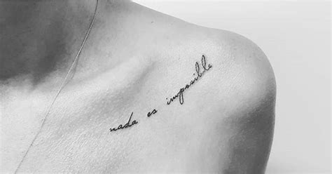 Tattoos In Spanish Popsugar Latina