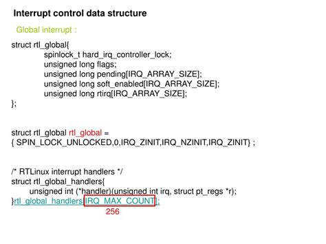 Ppt Real Time Operating System Rtlinux Core Module Powerpoint Presentation Id 5584237