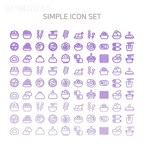 Mangoshopping026 L200602 Mango 아이콘 요리 키친 푸드 쿠킹 음식 심플아이콘 라인아이콘 조리 밥 공기밥 쌀 면류 곡류