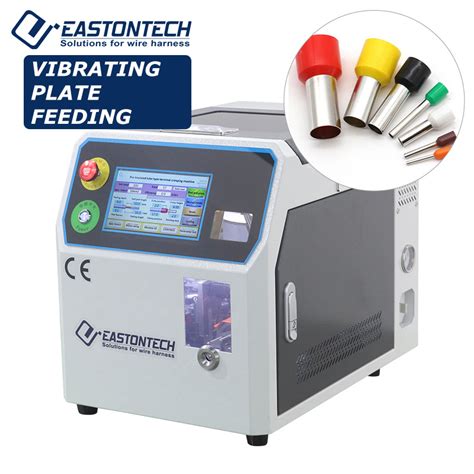 Semi Automatic Ferrule Terminal Crimping Machine Wire Strip Twist And Crimp Machine For Pre