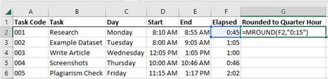 Round Time To Nearest Quarter Hour In Excel 4 Easy Ways