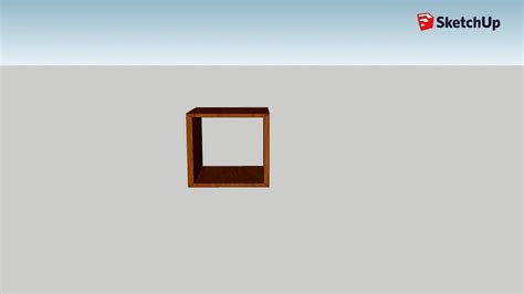 Cube Shelf 3d Model