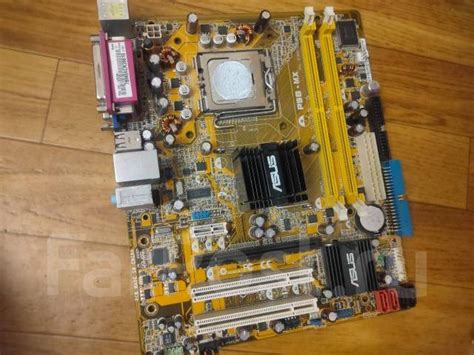 Asus P5B-MX + процессор LGA775, 945GZ, б/у, в наличии. Цена: 700₽ во ...