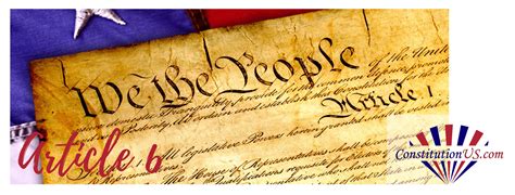 Article 6 Of The Constitution Summary