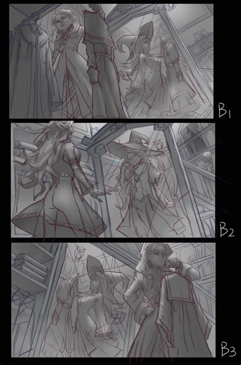 浮生的日常 哈利波特：魔法觉醒 插画绘制