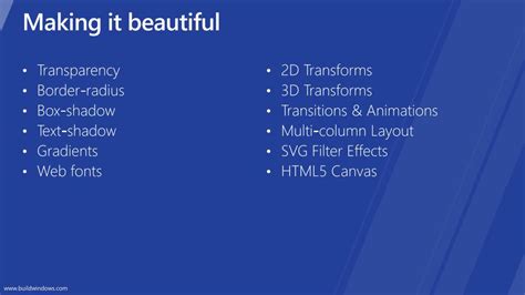 Ppt Building Beautiful And Interactive Apps With Html5 And Css3