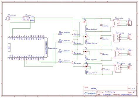 Conception de circuits imprimés et fabrication de PCB EasyEDA