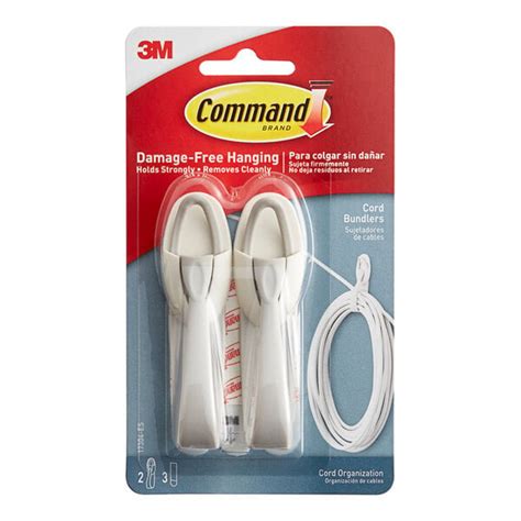 3m Command™ 7100129501 Cord Bundler 2pack