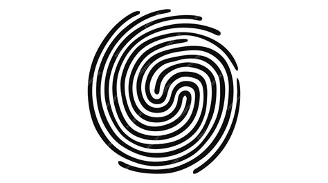 Premium Vector Finger Print Fingerprint Lock Ecure Security Logo Vector Icon Illustration