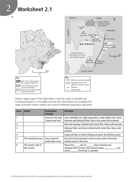 igcse geography worksheet 2 1 pdf pdf nature
