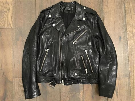 Amiri Black Python Perfecto Holy Grail Of Amiri Grailed