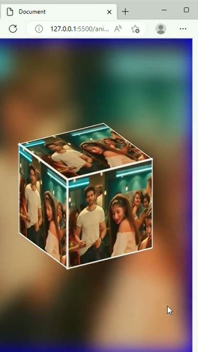 how to make a 3d cube using html css webdesign css3 webdesign