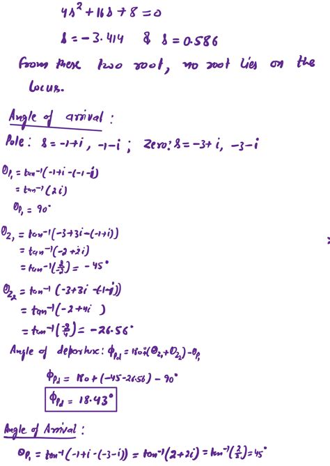 Solved 1 Manually Plot The Root Loci Of The Closed Loop System