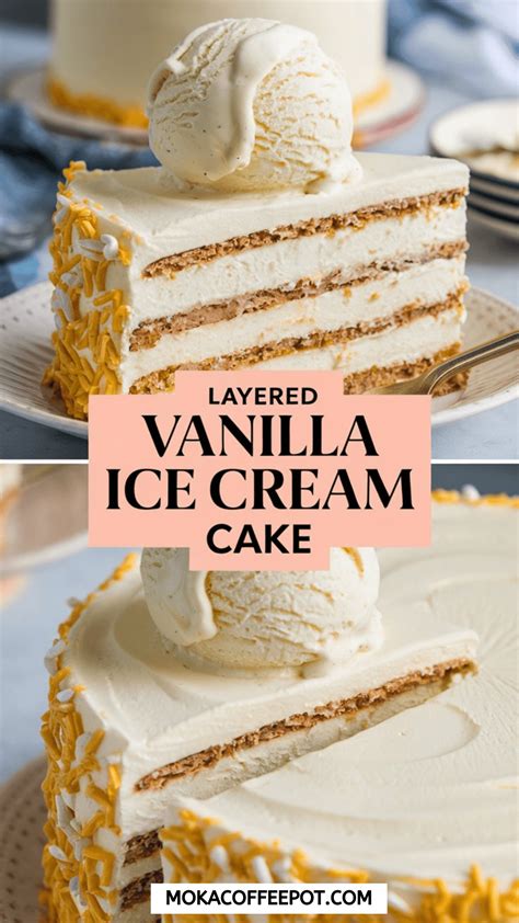 Icelandic Vanilla Cream Layer Cake