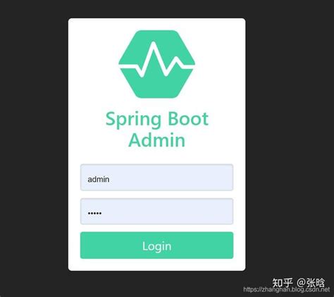 Springboot实战（十四）spring Boot Admin 集成安全模块 知乎
