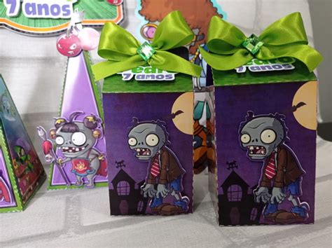 Kit Festa Plants Vs Zombies Ler Descrição Elo7