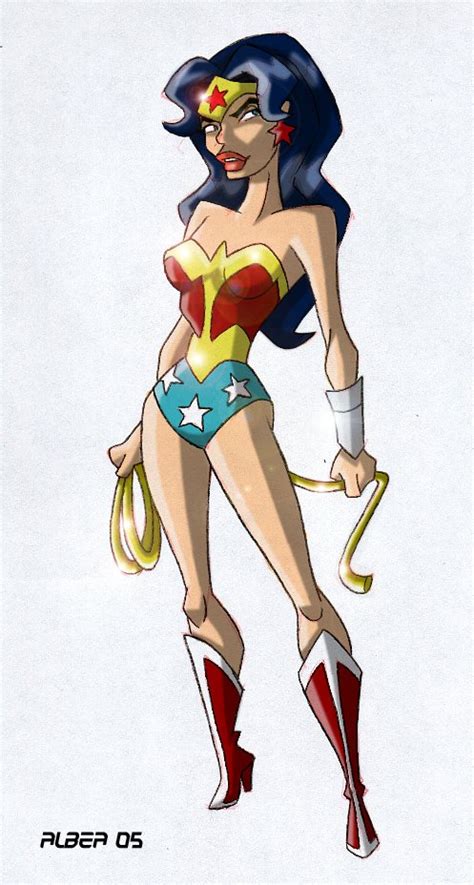 Classic Wonder Woman In Fernando Albeas Classic Dc Heroes Comic Art