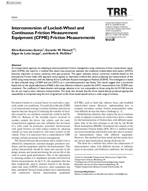 Pdf Interconversion Of Locked Wheel And Continuous Friction