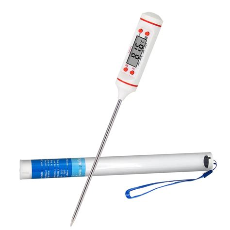 Electronic Digital Thermometer Instruments Hydrometer Meat Food Probe