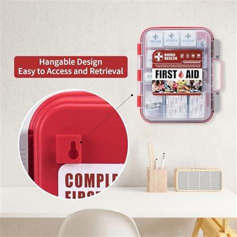 RHINO RESCUE 350 Piece All Purpose First Aid Kit GoAidKit