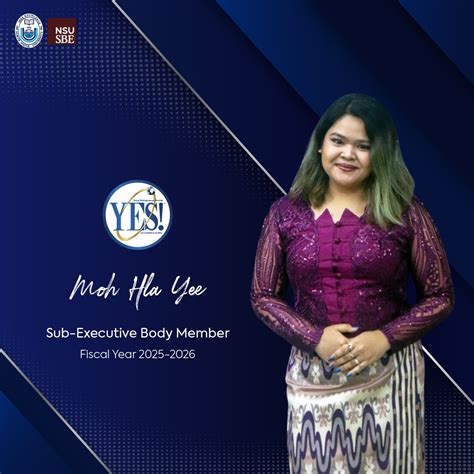 Nsu “strength Is Forged Through Perseverance” Moh Hla Yee Has Been