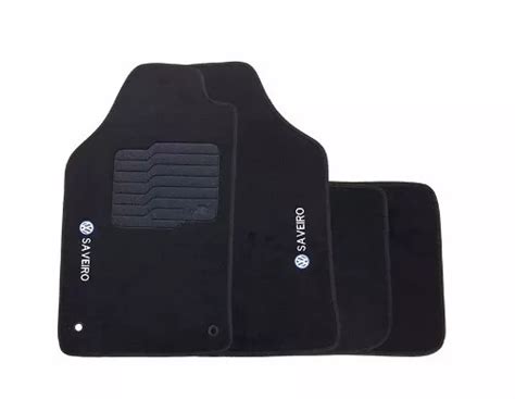 Tapete Saveiro G2 G3 G4 1997 2012 Bordado Personalizado Logo MercadoLivre