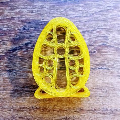 Маленькая коробочка в виде Пасхального яйца 3d модель формата Stl для