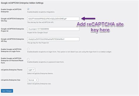 Simple Membership Google ReCAPTCHA Enterprise Option Membership Plugin