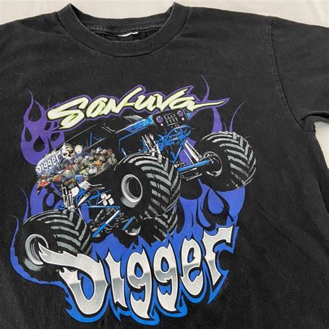Vintage Son Uva Digger 2000s Graphics Black Tee Depop