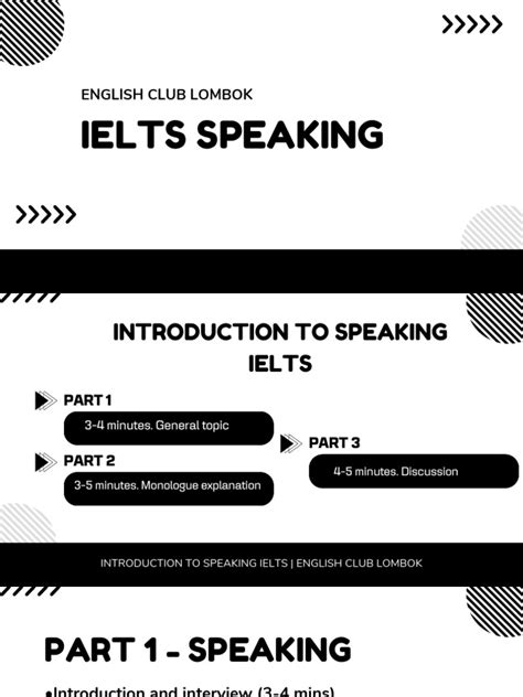 Speaking Ielts Part 1 3 Download Free Pdf International English