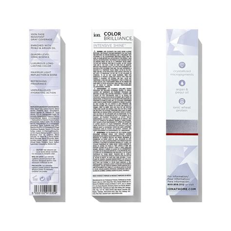 Ion 6ir Dark Intense Red Blonde Permanent Creme Hair Color By Color