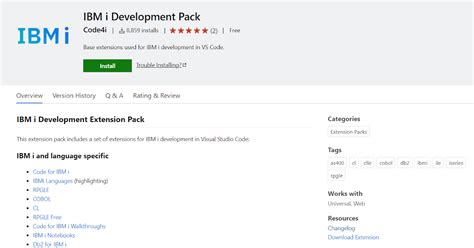 Vengoal Chang S Blog On Ibm I As Vs Code For Ibm I